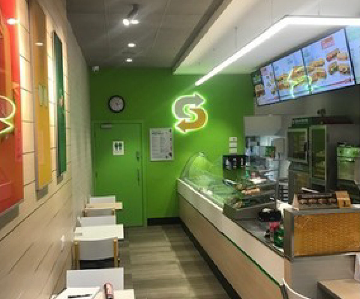 Subway Hastings Fitout