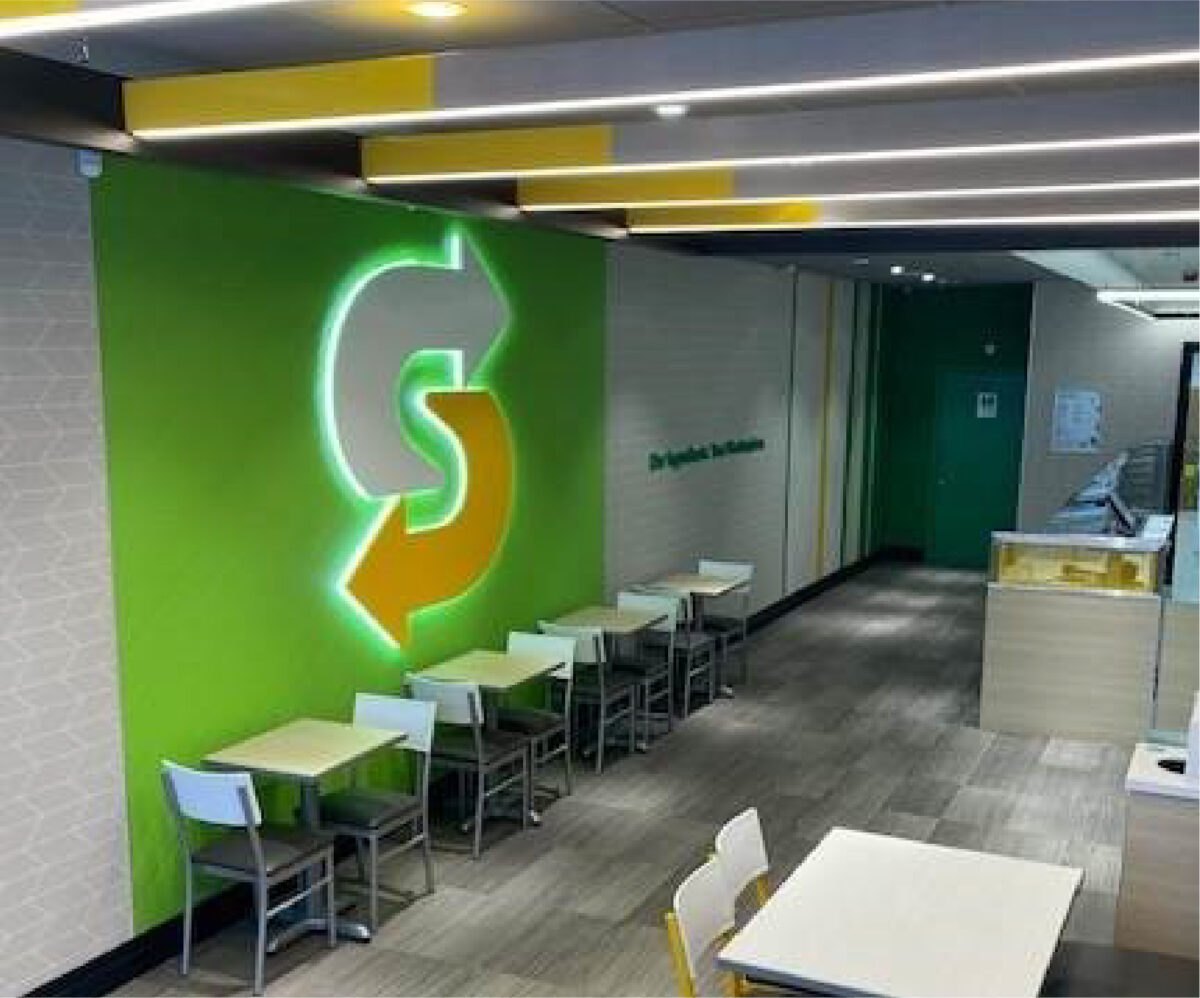 Subway Redhill Fitout