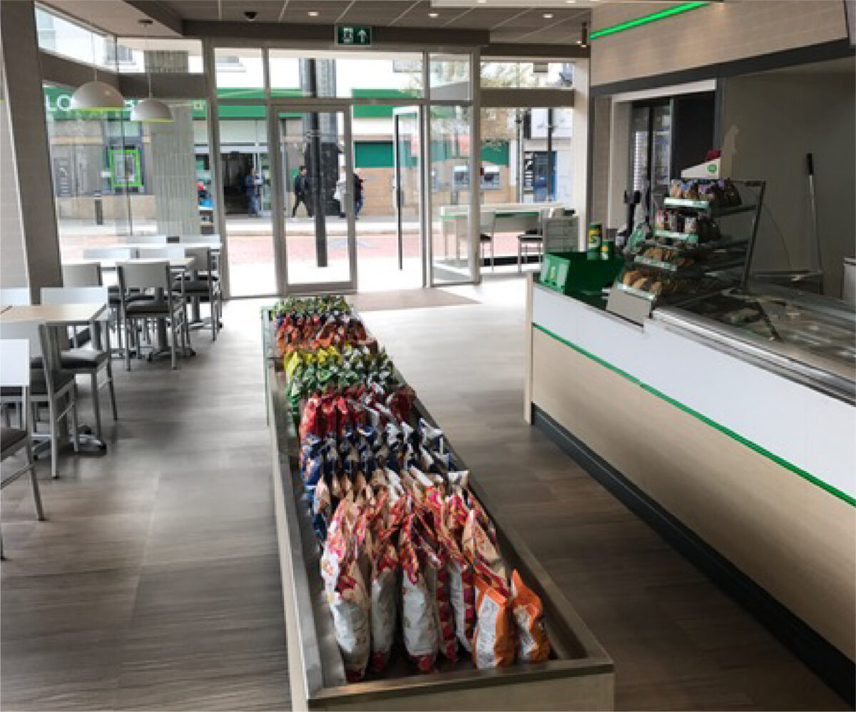 Subway Waterlooville Fitout
